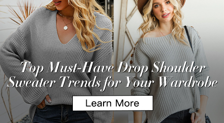 Top Must-Have Drop Shoulder Sweater Trends for Your Wardrobe
