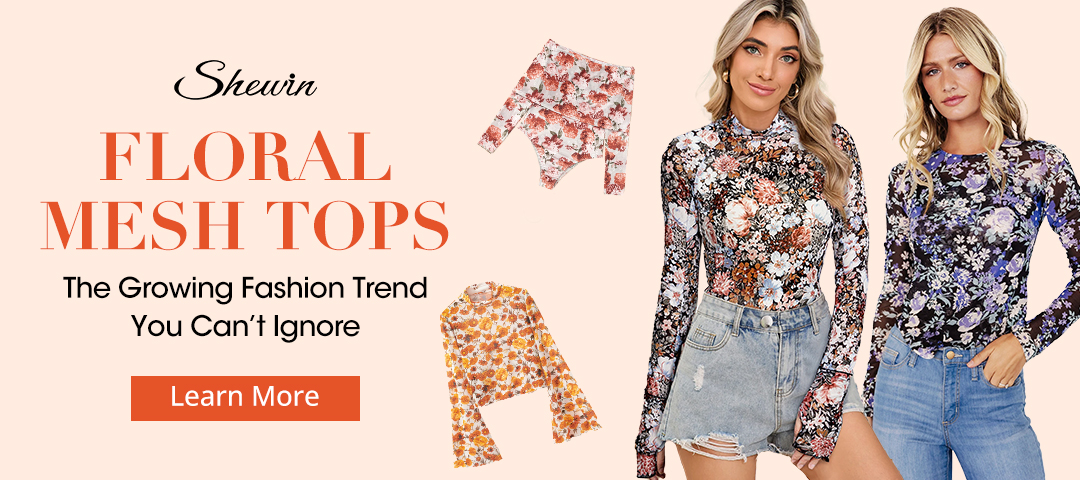 Floral Mesh Tops: The Growing Fashion Trend You Can’t Ignore | Shewin
